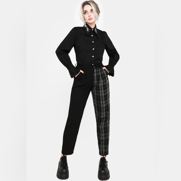 Disturbia | Pants & Jumpsuits | Brand New Disturbia Checkmate High ...